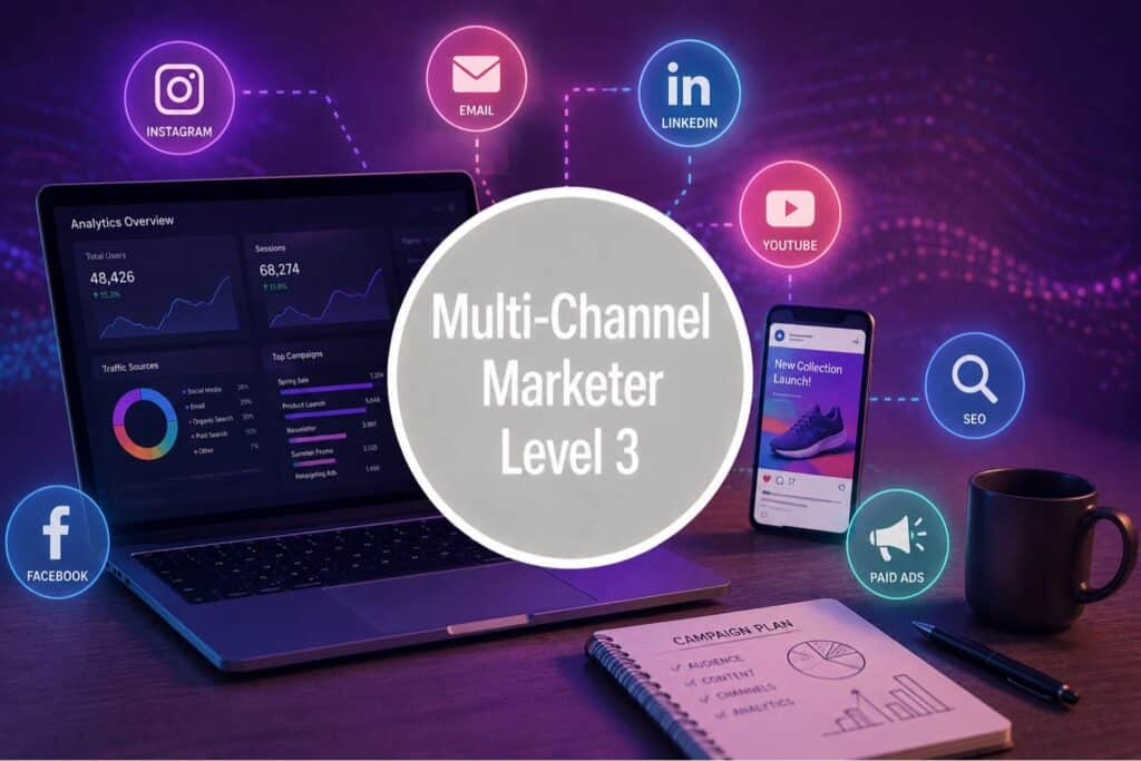 AI Savvy Multi-Channel-Marketer Level 3 - Online Nationwide - Jobskilla
